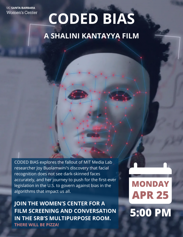Free screening of documentary, "CODED BIAS" | Central Coast Data Science